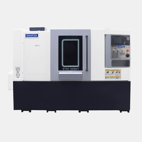 STM-508MY Flat Bed CNC Turning & Milling Machine Lathe Mill Combo with ...